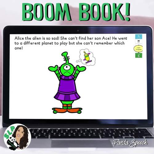 Lost in Space BOOM Book (Boom Card Activity) Distance Learning | TpT