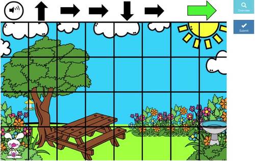 Computer Coding Practice | Easter Egg Hunt (BOOM CARDS) by Tong Stevens