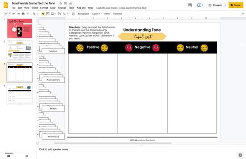 Set the Tone: A Game for Teaching Tone - DIGITAL AND PRINT | TPT
