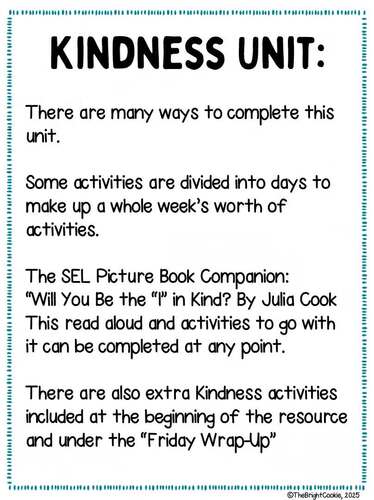 Kindness Activities- Being Kind, Integrity & Friendship Lessons ...