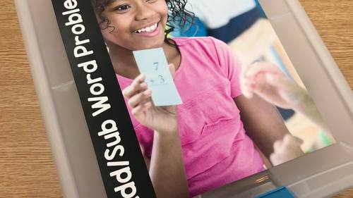 Kindergarten Guided Math: Unit Twelve Word Problems by Tara West