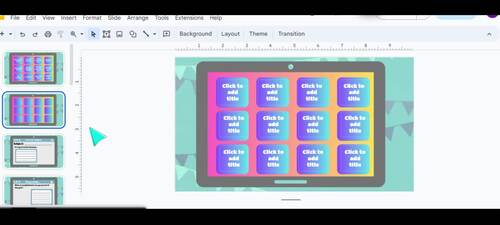 End of the Year Activity Slideshow Template Slides by 3D Tech Teacher