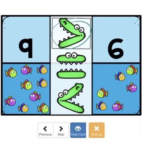 Boom Cards - Gator Comparing Numbers by To Teach A Mockingbird | TPT