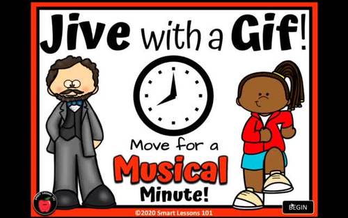 JIVE With A GIF #1 Brain Breaks Music Minutes Brain Break Music ...