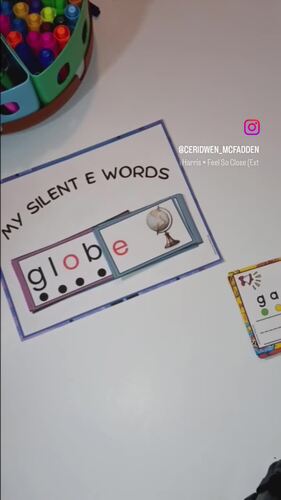 CVCE Phonics Silent E Lesson Games, Activities, and Centers - CVCe CCVCe