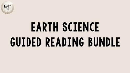 Earth Science Reading Comprehension Bundle by Laney Lee | TPT