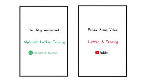 ALL Letters -Alphabet Letter Tracing -PDF File by Mr Adam Education Lessons