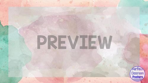 Watercolor Slideshow Backgrounds for Google Slides Powerpoint and ...