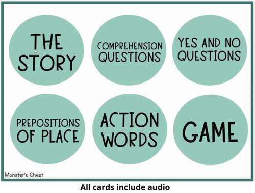 Boom Cards Speech Therapy Winter Language Activities Prepositions ...