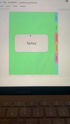 Unit 2 Digital Notebook (Speed, Velocity and Acceleration) | TPT