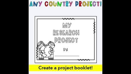 Country Research Project - Informational Writing - Country Report Templates