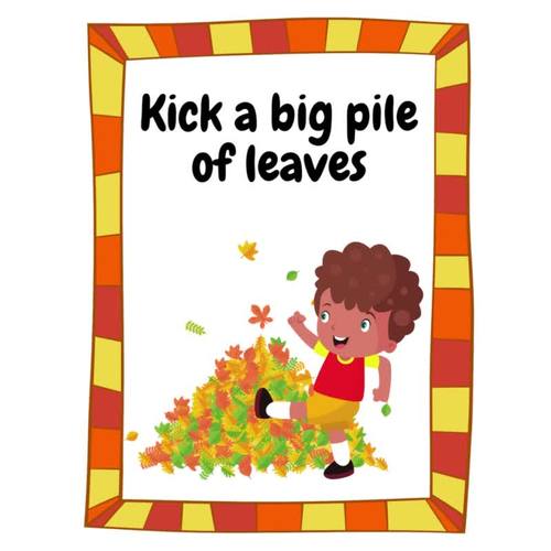 Fall Activities - Movement Cards and Brain Break Activity, Autumn Activity
