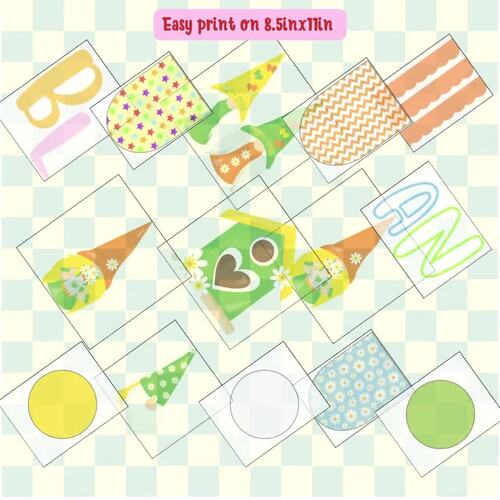 Spring Bulletin Board Kit, Here Comes Spring, Gnome Theme Classroom Decor