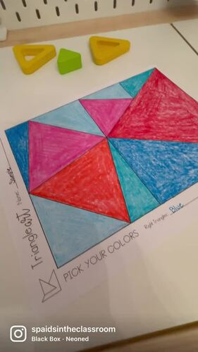 Identifying Obtuse, Acute, Scalene, Isosceles, and Right Triangles Art ...