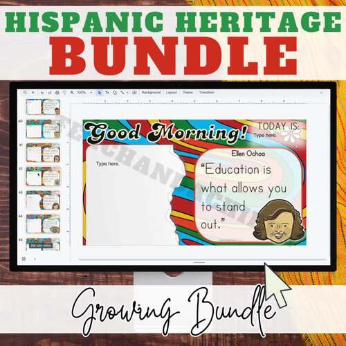 National Hispanic Heritage Month Research, Activities, Slides, Guess ...