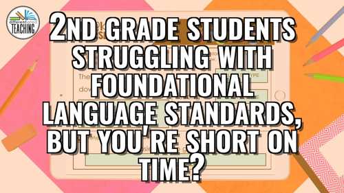 2nd Grade Language Spiral Review Warm Up: Daily ELA & Grammar Practice ...