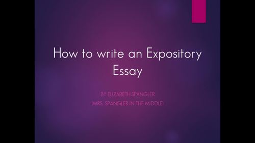Expository Essay PowerPoint with Cornell Notes by Mrs Spangler in the ...