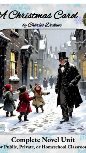 A Christmas Carol Complete Novel Unit || Full Text, Activities, Answer Key