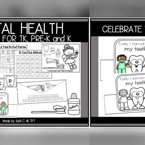 Crown Template for Dental Health Craft and Activities by Kelli C