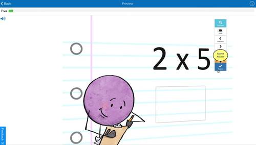 Mixed Multiplication Facts Fluency Practice Digital Math Boom Cards