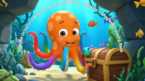 Ollie the Octopus Lesson Plan, Story, and Coloring Book | TPT
