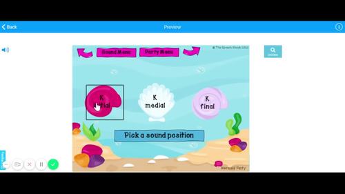 Summer Articulation Party- Early Developing Sounds BOOM Cards™ Bundle