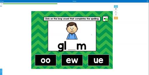 Long U Vowel Teams Phonics Boom Cards Interactive Digital Task Cards