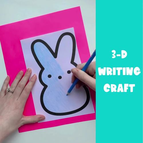Easter Craft | 3D Craft | Writing Activity by Learning with Kiki