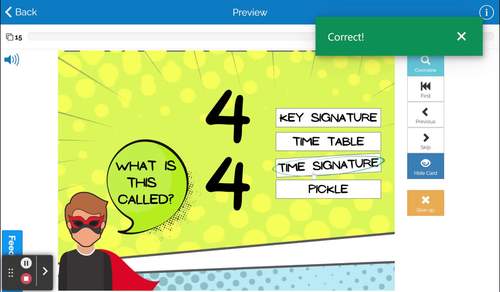 Music Reading - Time Signature Interactive BOOM Cards | TPT