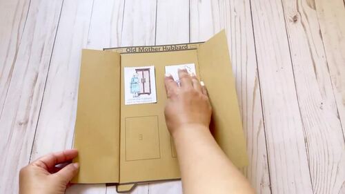 Old Mother Hubbard Nursery Rhyme Craft by Liv and Leb | TPT