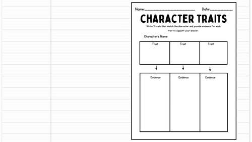 Story Elements Graphic Organizers Printable Worksheets for Reading ...