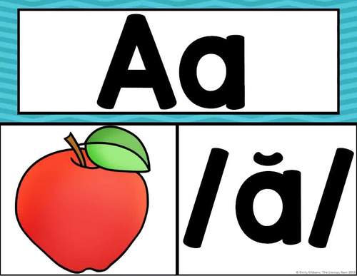 Orton-Gillingham Alphabet Charts Printable Letter-Sound Charts | TPT