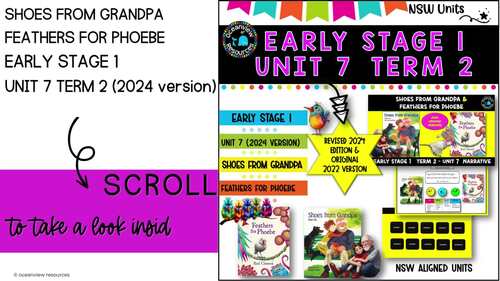 ES1 UNIT 7 (2024 update) SHOES FROM GRANDPA, FEATHERS FOR PHOEBE. NSW ...