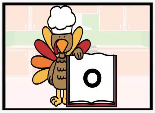 Thanksgiving Activities Literacy Centers Printable & Google Slides