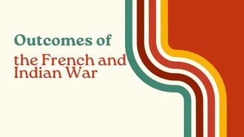 Social Studies NEARPOD Lesson: Outcomes of the French and Indian War