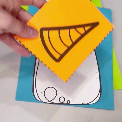 January Patterns Crafts Winter Activities | Snow and Snowman Crafts