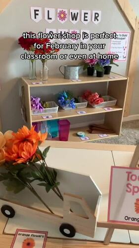 Flower Shop Dramatic Play | Real Pictures by ThatKinderMama | TPT