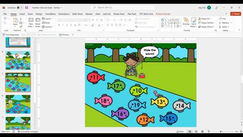 Number Identification Game | Hide and Seek | Identifying Numbers by ...