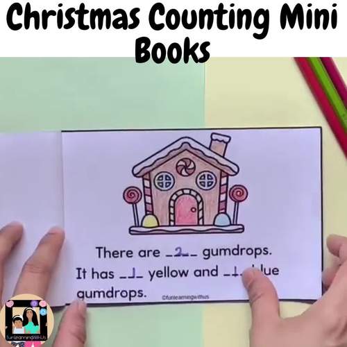 Christmas Counting to 10 Adapted Book | Christmas Math Emergent Reader ...