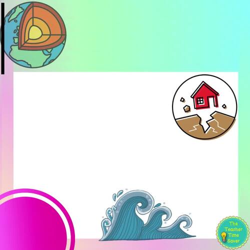 Earthquake Google Slides & Printable Unit Bundle- Notes Slides Exam Project