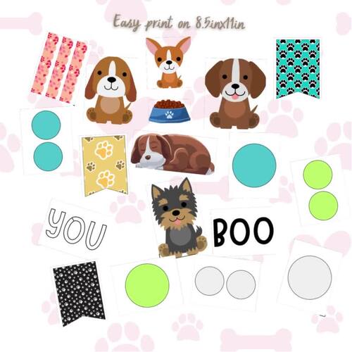 Get Your Paws On A Good Book Bulletin Board Kit, Door Decor, Editable.