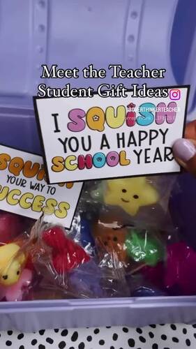 Back to School Gift Tags: Open House Meet the Teacher Editable | TPT
