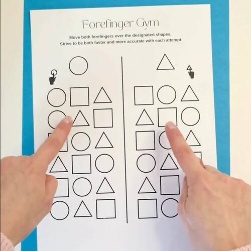 Fine Motor Brain Break: Finger Gym for Pre-Writing & Bilateral Coordination