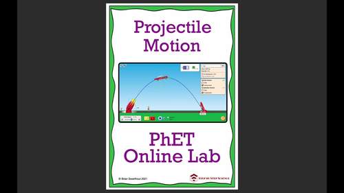 PhET Simulation Online Lab: Projectile Motion by Step by Step Science