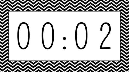 30 CHEVRON Video Countdown Timers - For PowerPoint, Slides, Keynote