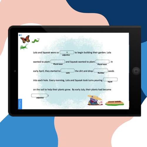 Mad Libs Volume 2- Boom Cards by LadyintheBox | TPT