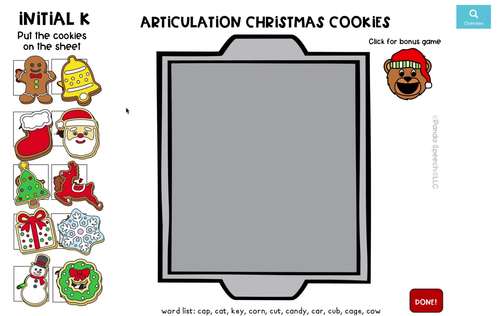 Articulation Christmas Cookies! Articulation Cut and Paste Craft + BOOM ...