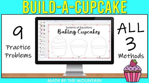 Systems of Equations Review Activity Valentines Day | All 3 Methods