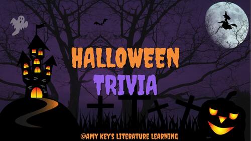 Halloween Trivia History & Culture Middle and High School Grades 6-12