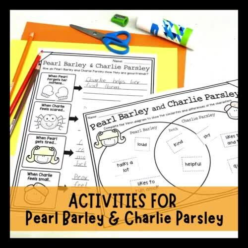 Pearl Barley and Charlie Parsley Worksheets and Activities | TPT